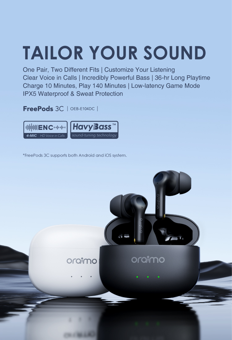 oraimo FreePods 3C