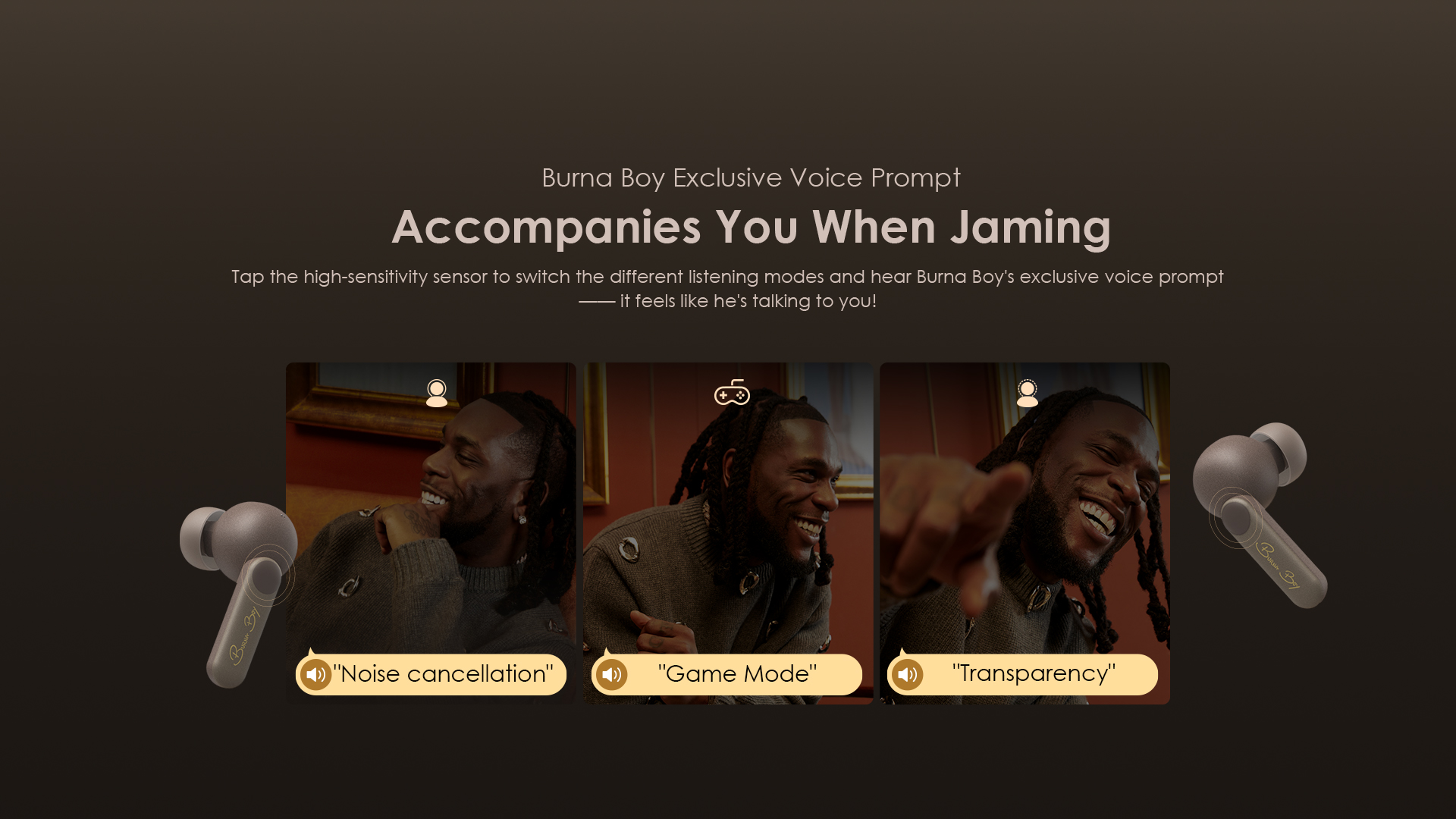 oraimo Burna Boy SpacePods