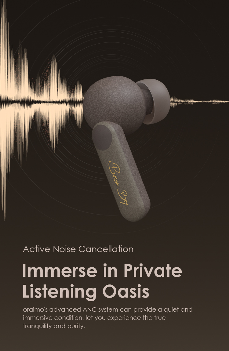 oraimo Burna Boy SpacePods