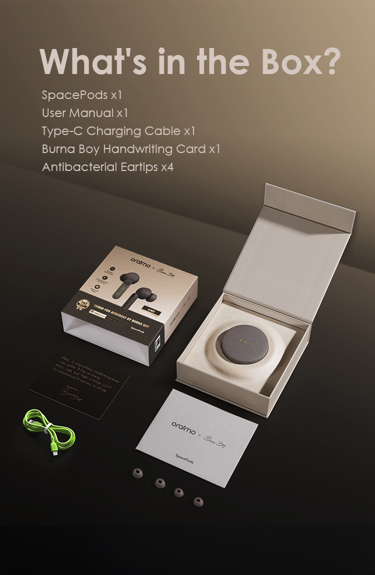 oraimo Burna Boy SpacePods
